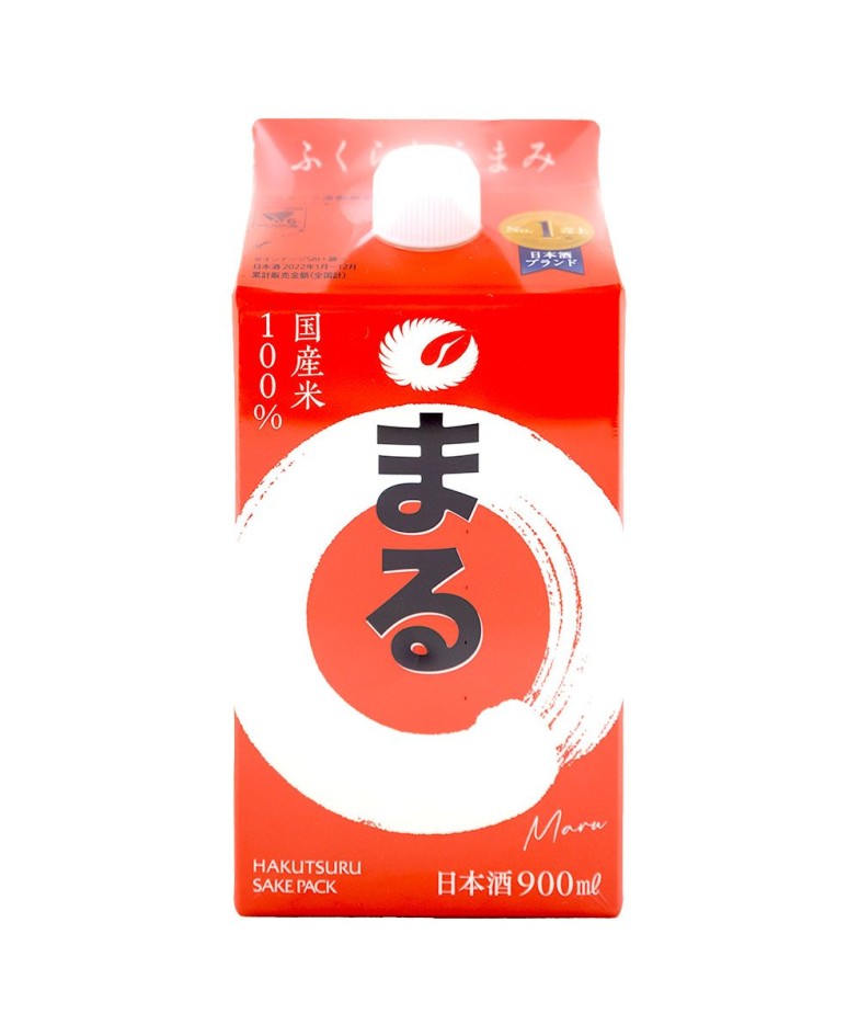 Comprar ONLINE Sake japones maru futsushu Hakutsuru 900ml.Alc.13,5% ...