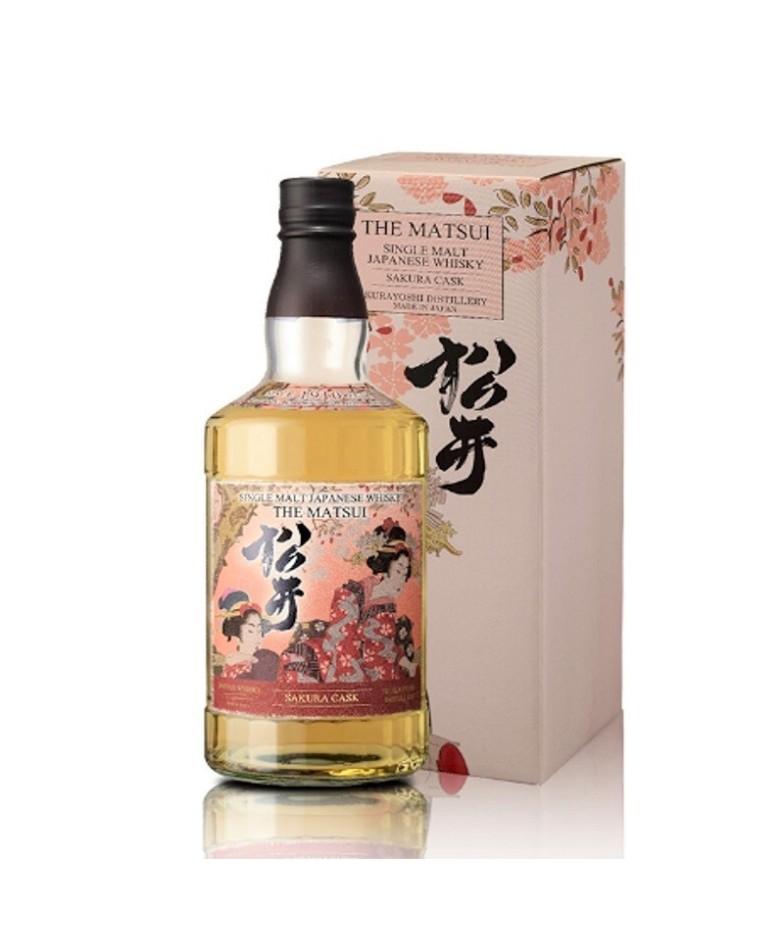 Comprar ONLINE Whisky japonés single malt " SAKURA CASK" (MATSUI) (Alc ...